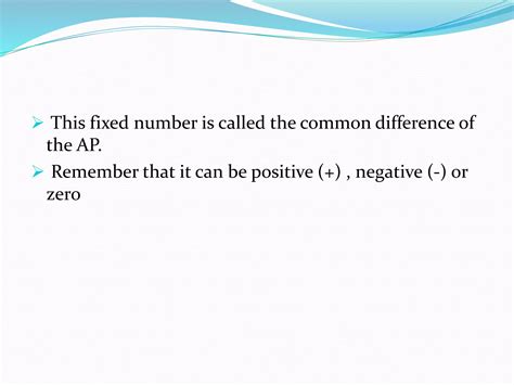 Arithmetic Progression Ppt
