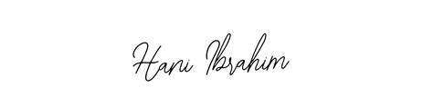 97 Hani Ibrahim Name Signature Style Ideas Free Name Signature