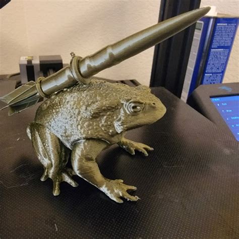 3d Printable Missile Toad Remix By Steampowered Designs