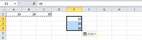 Transposing Data In Excel Healthy Food Near Me