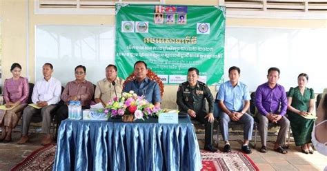 អាជ្ញាធរខេត្តមណ្ឌលគិរី លើកទឹកចិត្តដល់យុវជនជាជនជាតិដើមភាគតិច ត្រូវរៀនជំនាញមួយច្បាស់លាស់