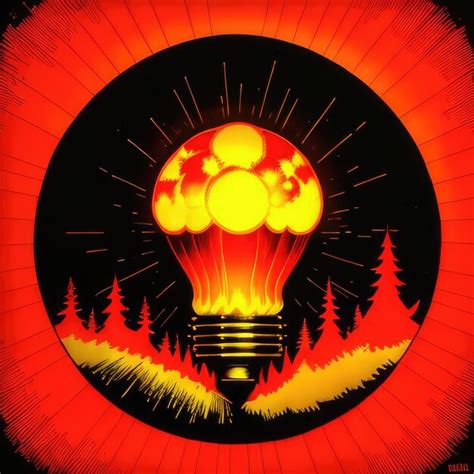 Premium Ai Image Nuclear Explosion Idea Vector