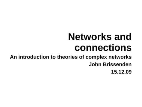 networks ppt
