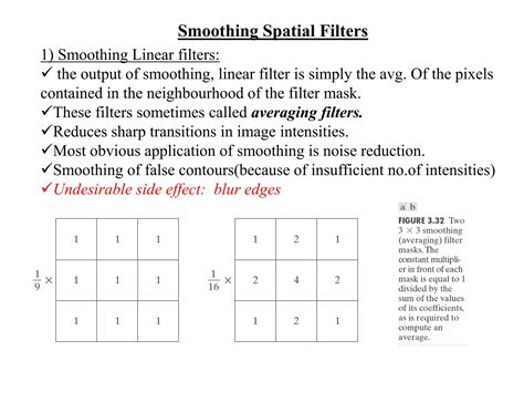 3 Intensity Transformations And Spatial Filtering Slides Ppt