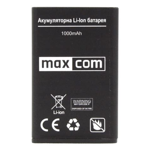 Oryginalna Bateria Akumulator Maxcom Mm244 14640152057 Oficjalne