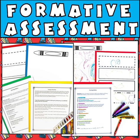 Readiness For Kindergarten Test Back To School Initial Formative
