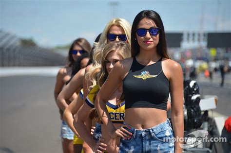 Grid Girls At Indy 500