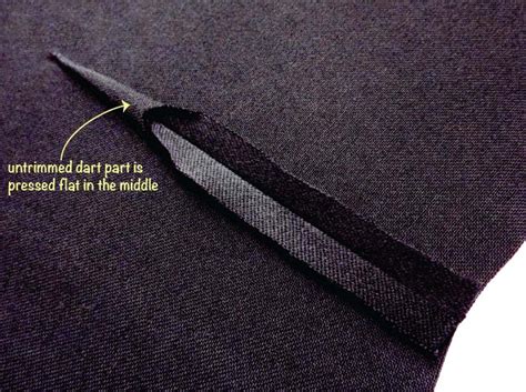 How To Sew A Dart And Reduce Dart Bulk Inseam Studios