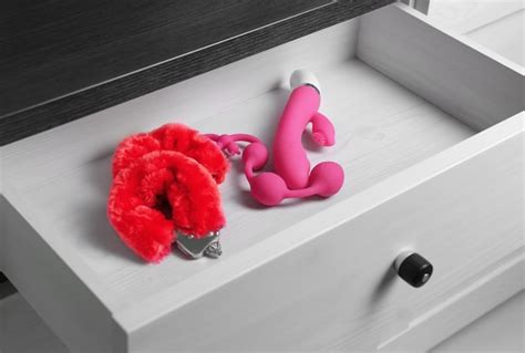 Premium Photo Sex Toys In Drawer