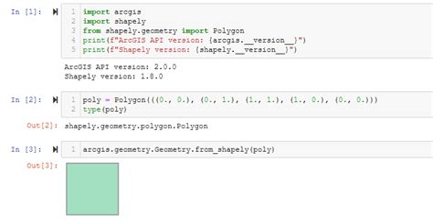 Arcgis Geometry Geometry From Shapely Method Throws Error Issue Esri Arcgis Python