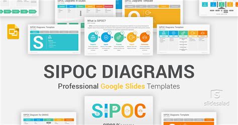 SIPOC Diagrams Google Slides Template SlideSalad