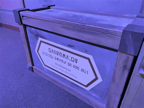 I Found A Whole Crate Of Unobtanium At The Science Museum Of London Today That Should Come In