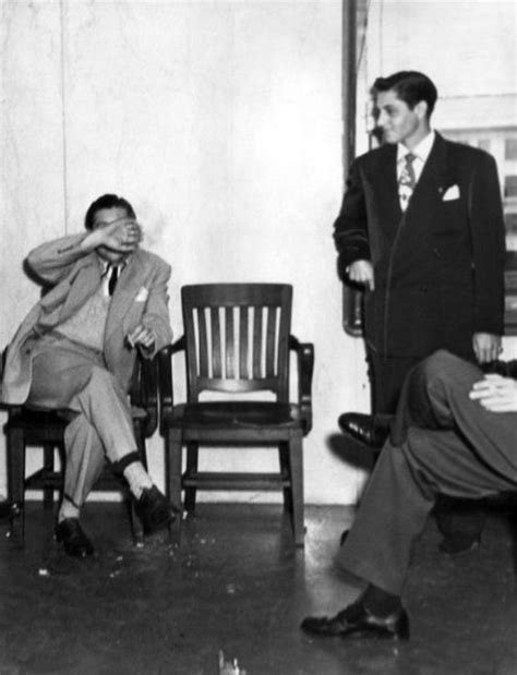 Luigi Gelfuso Jnr Seated And Carlo Licata Standing After Being Called