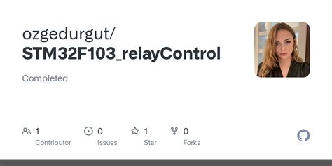Github Ozgedurgutstm32f103relaycontrol Completed