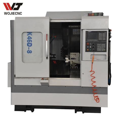 Ck46d Cnc Turning Center With Cnc Lathe C Axis Slant Bed Cnc Lathe