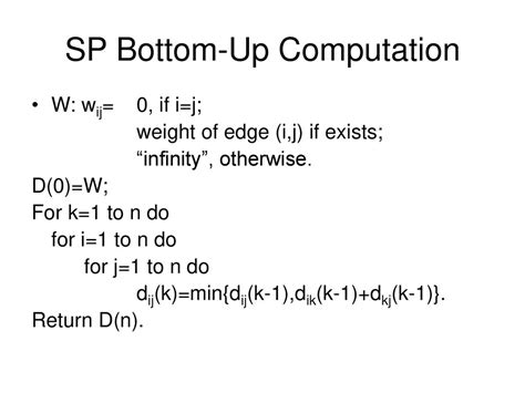 All Pairs Sps On Dg Run Dijkstras Algorithm For Each Vertex Or Ppt