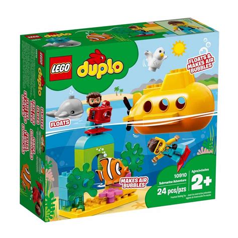 Купить Конструктор LEGO DUPLO Town 10910 Путешествие субмарины