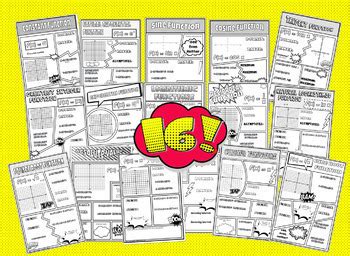 Parent Functions Fun Notes Doodle Pages Also For Distance Learning Pack