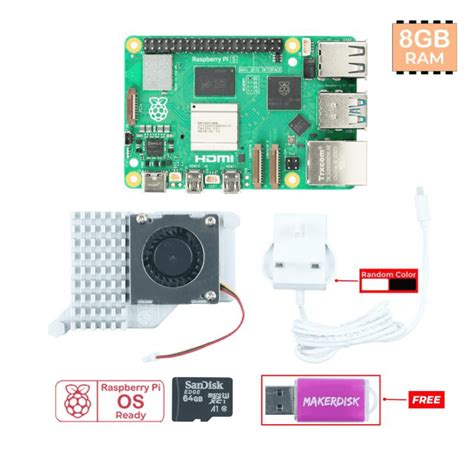 Raspberry Pi 5 Single Board Computer