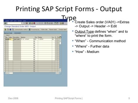 chapter 06 printing sap script forms