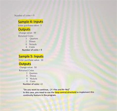 Solved Python Code For Each Sample Using While Loop Chegg