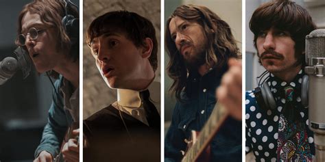 Look Sony Pictures Reveals First Look At The Beatles Four Film