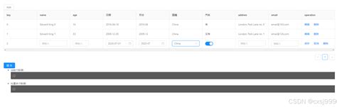 ant design of vue之带select控件，单元格编辑功能的表格editablecell组件 vue ant design 选择器