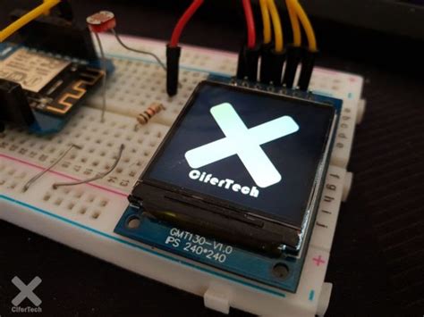 Display Images On The TFT LCD ST CiferTech