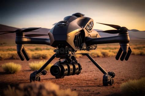 unmanned aerial vehicles the future of photography ai generated stock