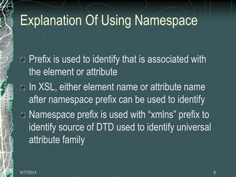 PPT XML Namespaces PowerPoint Presentation Free Download ID 2983689
