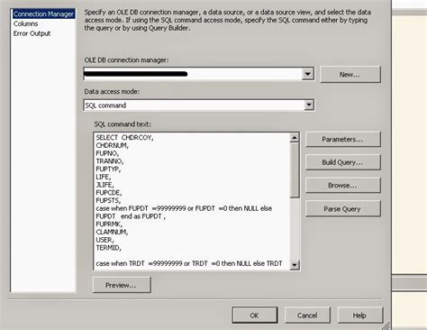 microsoft technologies ssis fast load oracle destination step by step