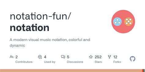 Github Notation Funnotation A Modern Visual Music Notation Colorful And Dynamic