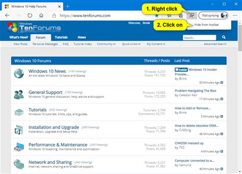 How To Add Or Remove Feedback Button In Microsoft Edge Chromium Tutorials