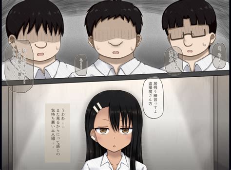 Rule 34 1girls 3boys Black Hair Blush Breasts Brown Eyes Clothed Clothing Comic Comic Page