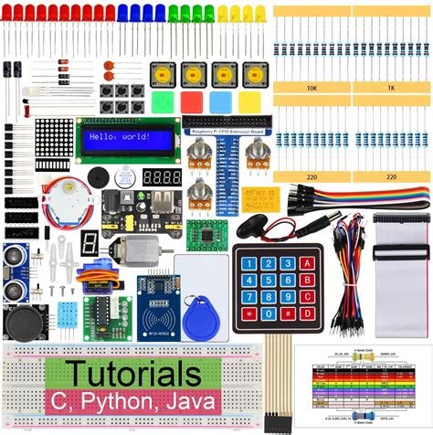 Freenove Rfid Starter Kit For Raspberry Pi 4 B 3 B 423 Pages Detailed