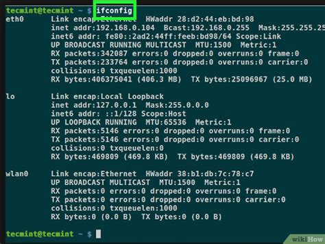How To Assign An Ip Address On A Linux Computer With Pictures
