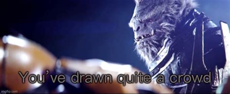 Youve Drawn Quite A Crowd Blank Template Imgflip