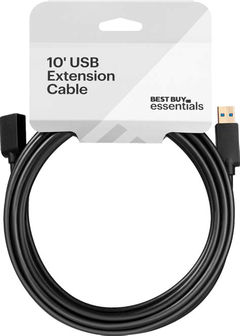 Customer Reviews Best Buy Essentials Usb A Male To Female Extension Cable Black Be