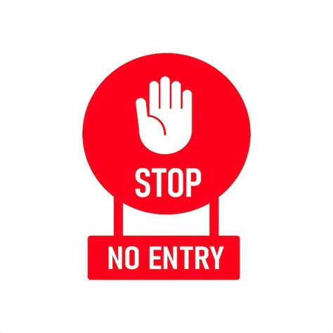 No Entry Clipart