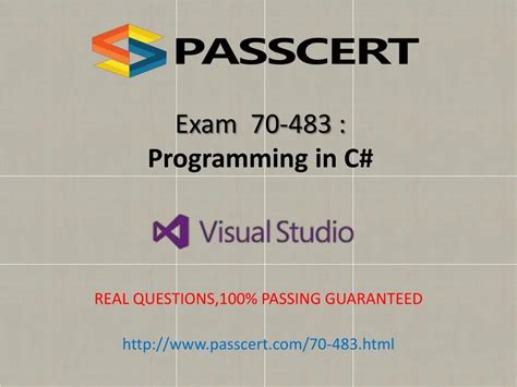 ppt microsoft 70 483 exam practice test download powerpoint