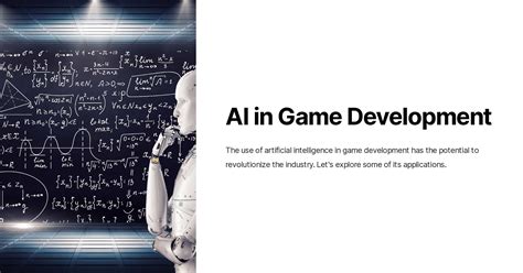 AI in Game Development