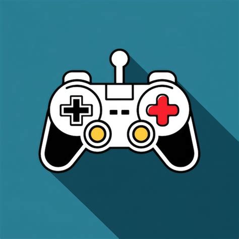 joystick game console vector icon video game controller icon concept isolated premium ai