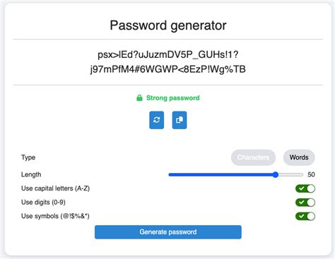 Github Eimantasvesialkareact Password Generator Password Generator
