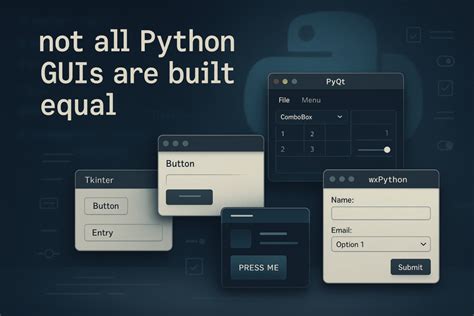 Best Python Gui Libraries In 2025 Free And Beginner Friendly Csnainc