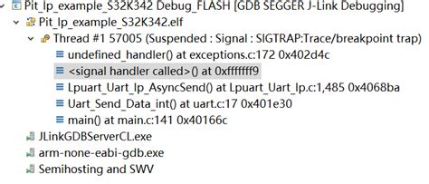 Solved S32k342 Lpuart Unexpected Signal Interrupt Nxp Community