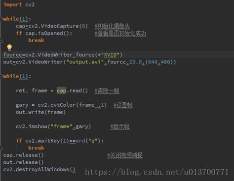 【opencv Python】opencv的基本视频操作capisopen Csdn博客