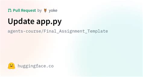 agents course final assignment template · update app py
