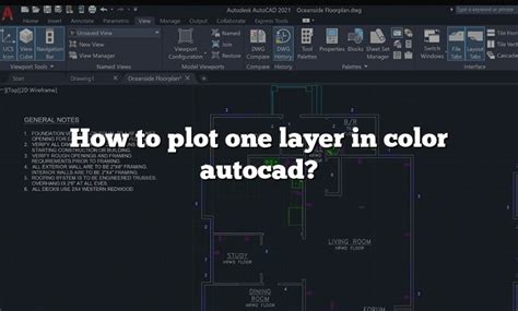 how to plot one layer in color autocad caddikt