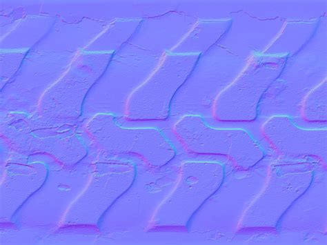 3d текстура Следы шин на песке