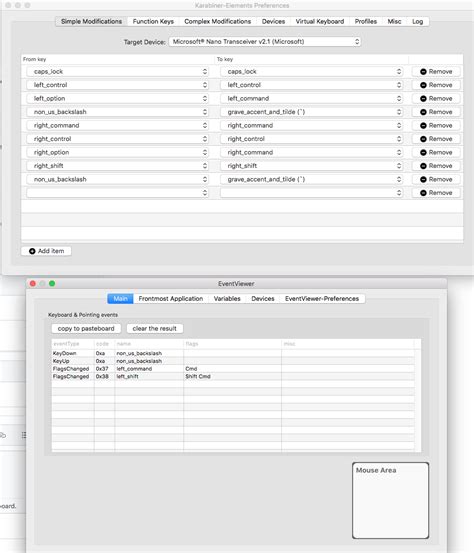 Swap ± With Tilde · Issue 1028 · Pqrs Orgkarabiner Elements · Github